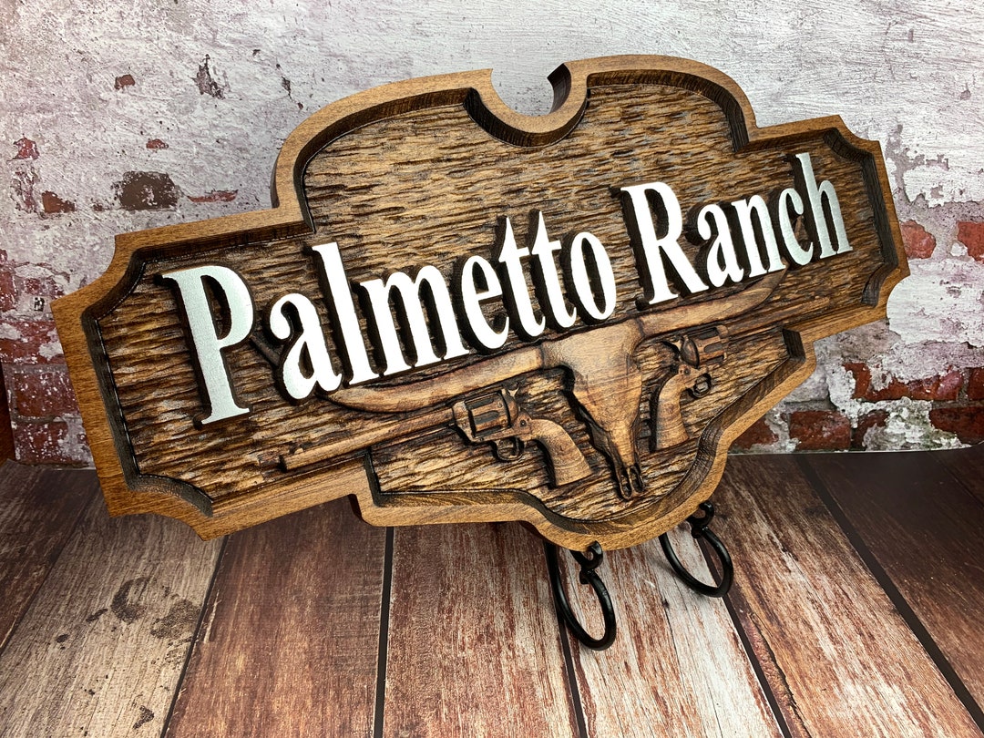 Personalized Western Family / Ranch / Farm Sign - Name Signs Carved ...