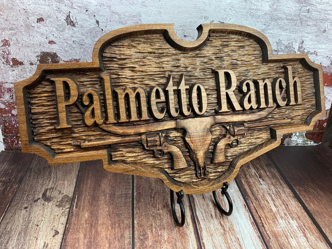 Personalized Western Family / Ranch / Farm Sign Name Signs | Etsy