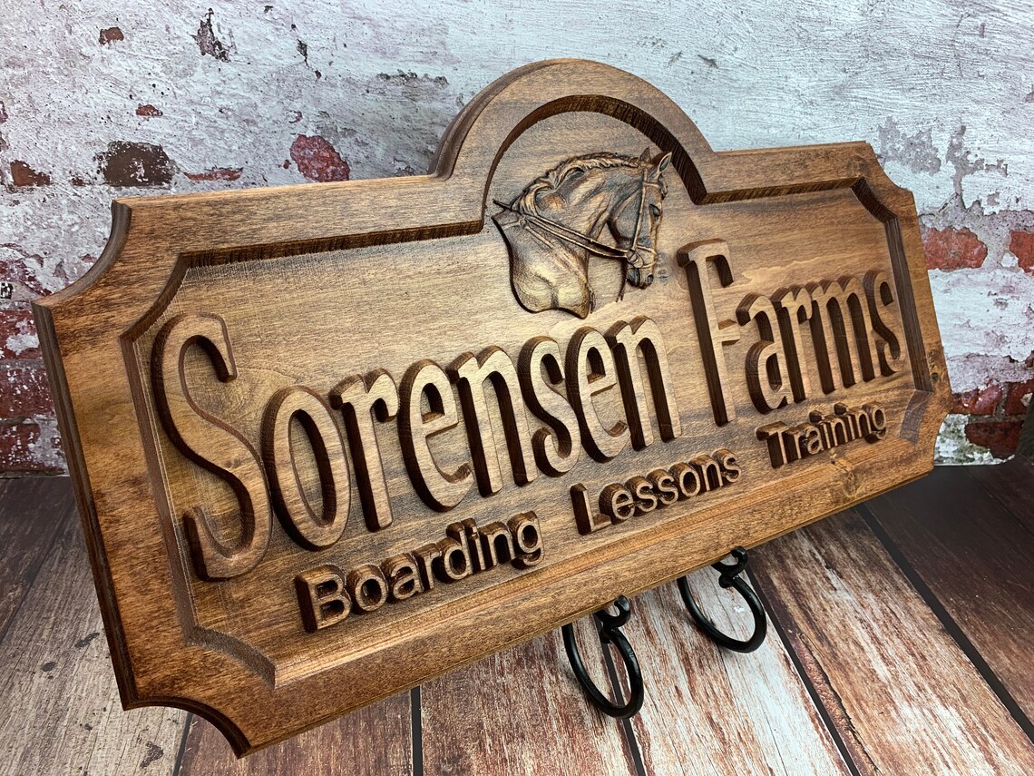 Personalized Family / Ranch / Farm Sign Personalized Name - Etsy