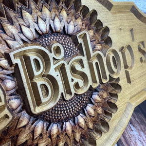 Sunflower Family Sign - Personalized Wedding Gift Family Name Signs ...