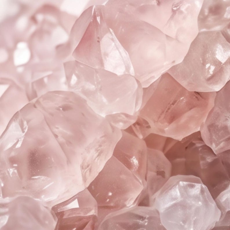 Rose Quartz Luxury Texture Papers | Pink Crystal Marble Backgrounds ...