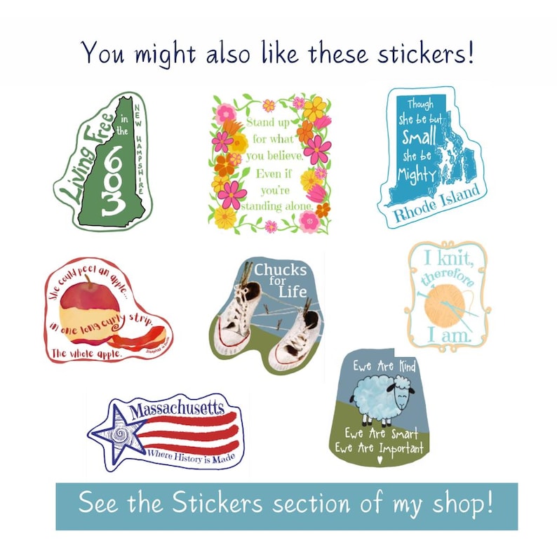 Floral Empowerment Sticker: Stand up for What You Believe, Waterproof ...