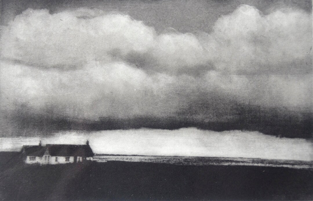 Storm Over Shingle Street, Solar Etching, Limited Edition - Etsy UK
