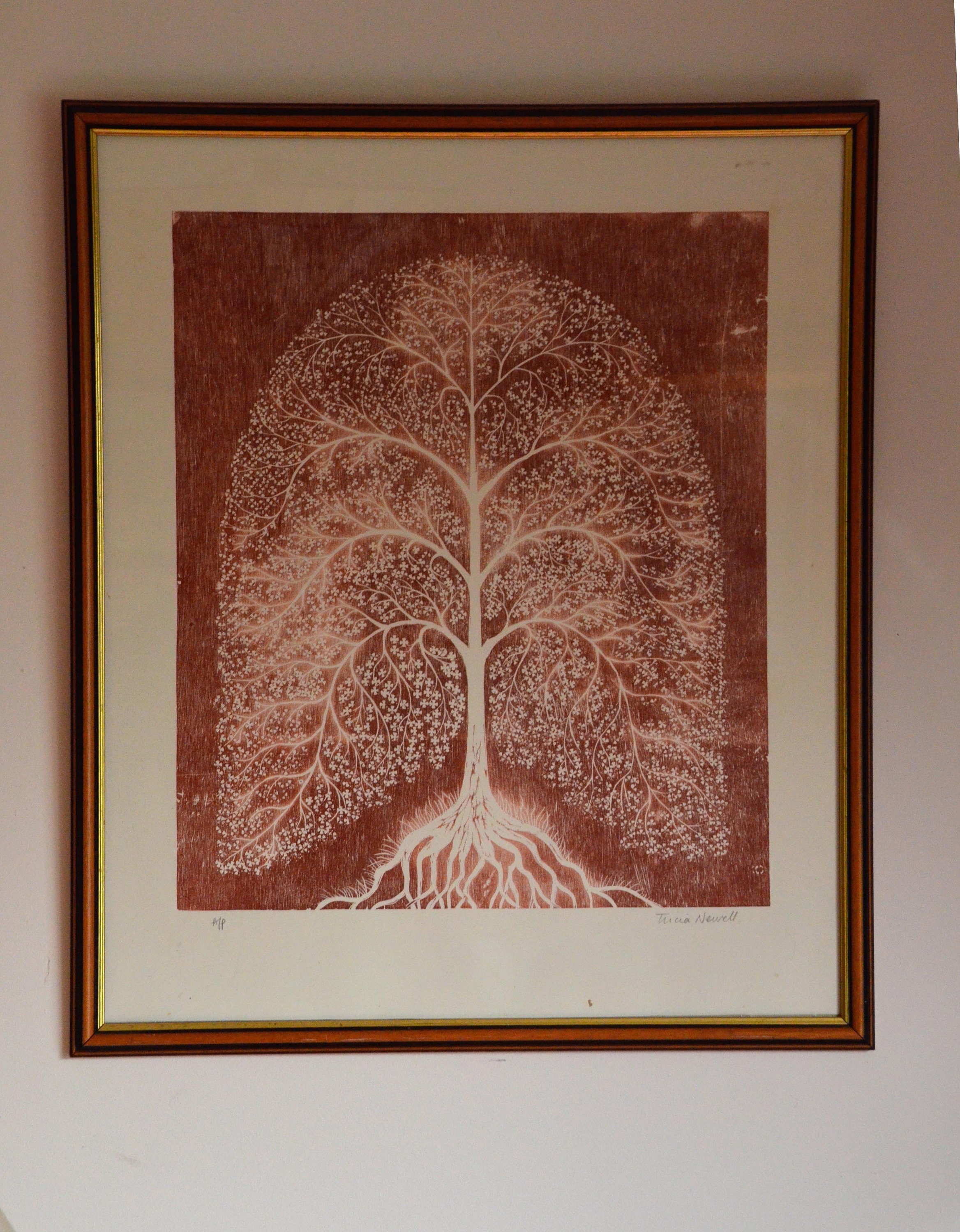 Indian Tree Limited Edition Woodcut - Etsy Canada