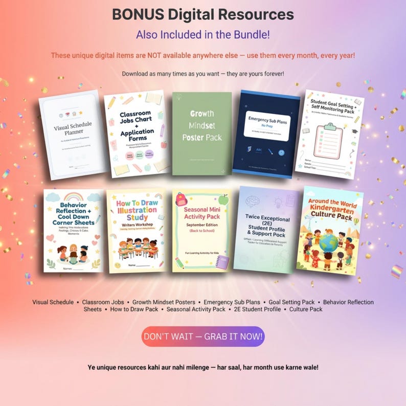 656-page Teacher Planner Bundle | Special Ed, Autism, Business (digital ...