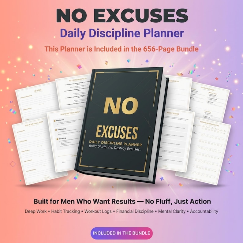 656-page Teacher Planner Bundle | Special Ed, Autism, Business (digital ...