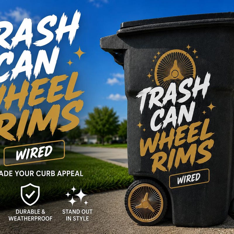 Garbage Can Wheel - Etsy