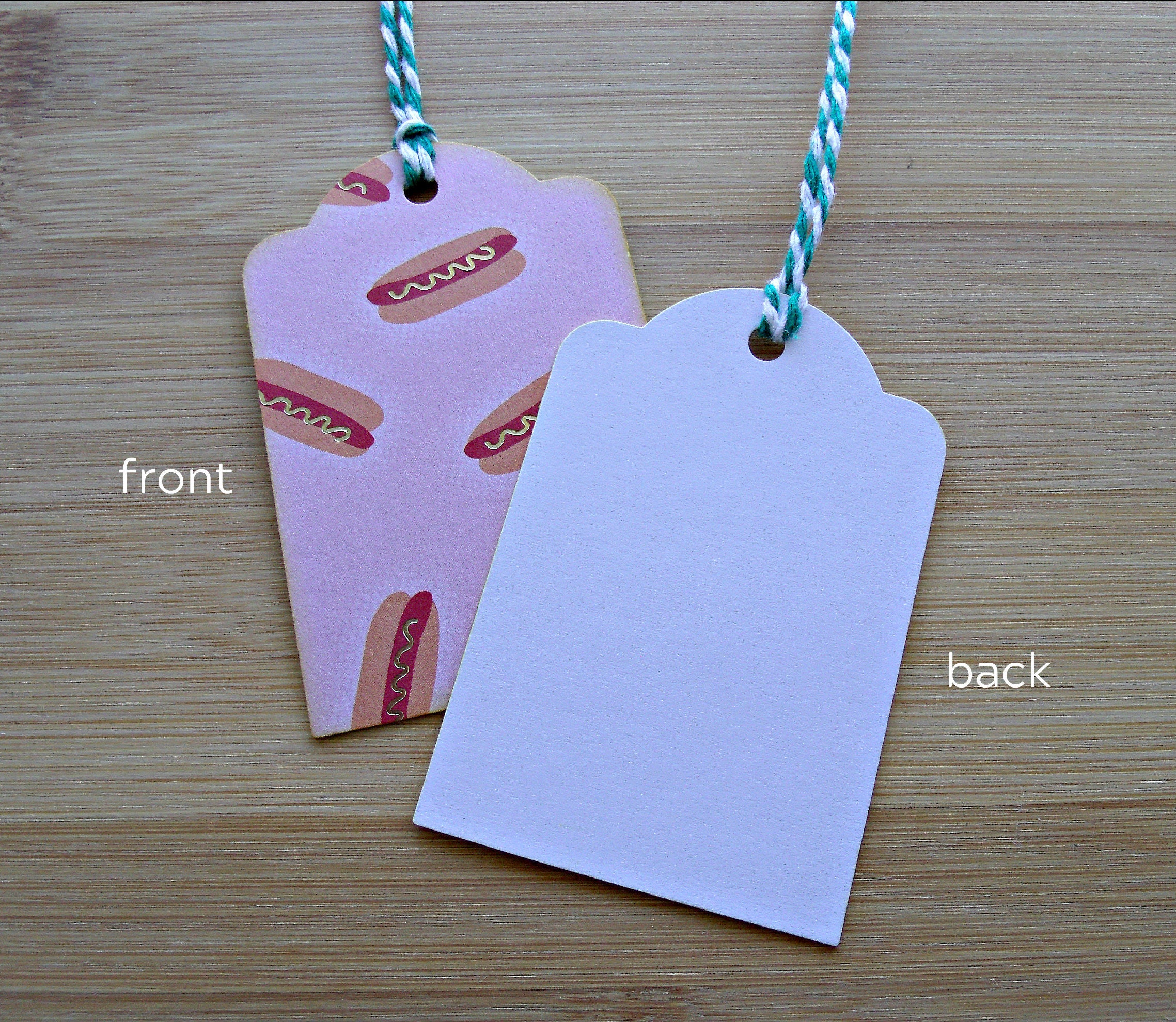Picnic in the Park:set of 12 All Purpose Gift Tags,variety Hanging Tags ...