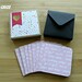 Girls Rule:set of 8 All Purpose Note Cards,3x3 Mini Boxed Cards With ...