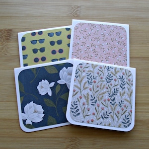 Goldenrod:set of 8 All Purpose Variety Note Cards,3x3 Mini Boxed Cards ...