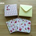 Girls Rule:set of 8 All Purpose Note Cards,3x3 Mini Boxed Cards With ...