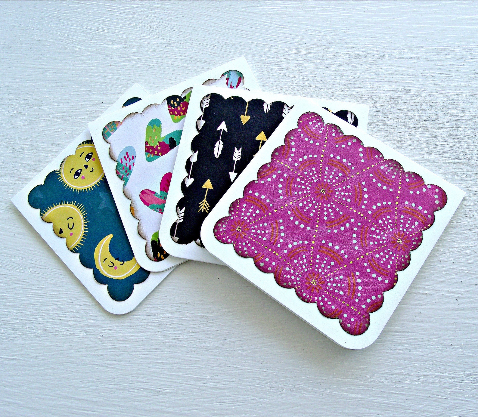 New Day:set of 8 All Purpose Variety Note Cards3x3 Mini Boxed - Etsy