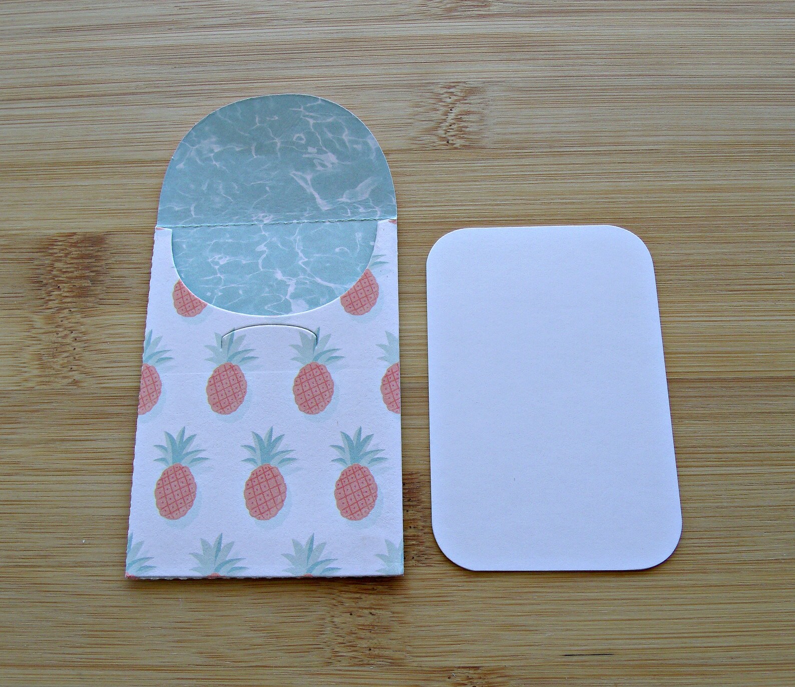 Tropicana:set of 8 Mini Pocket Envelopes,variety Printed Cardstock ...