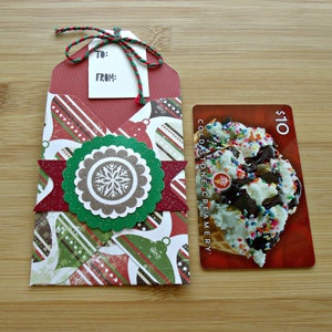 A Very Merry Christmas:holiday Gift Card Holders,set of 6,variety Gift ...