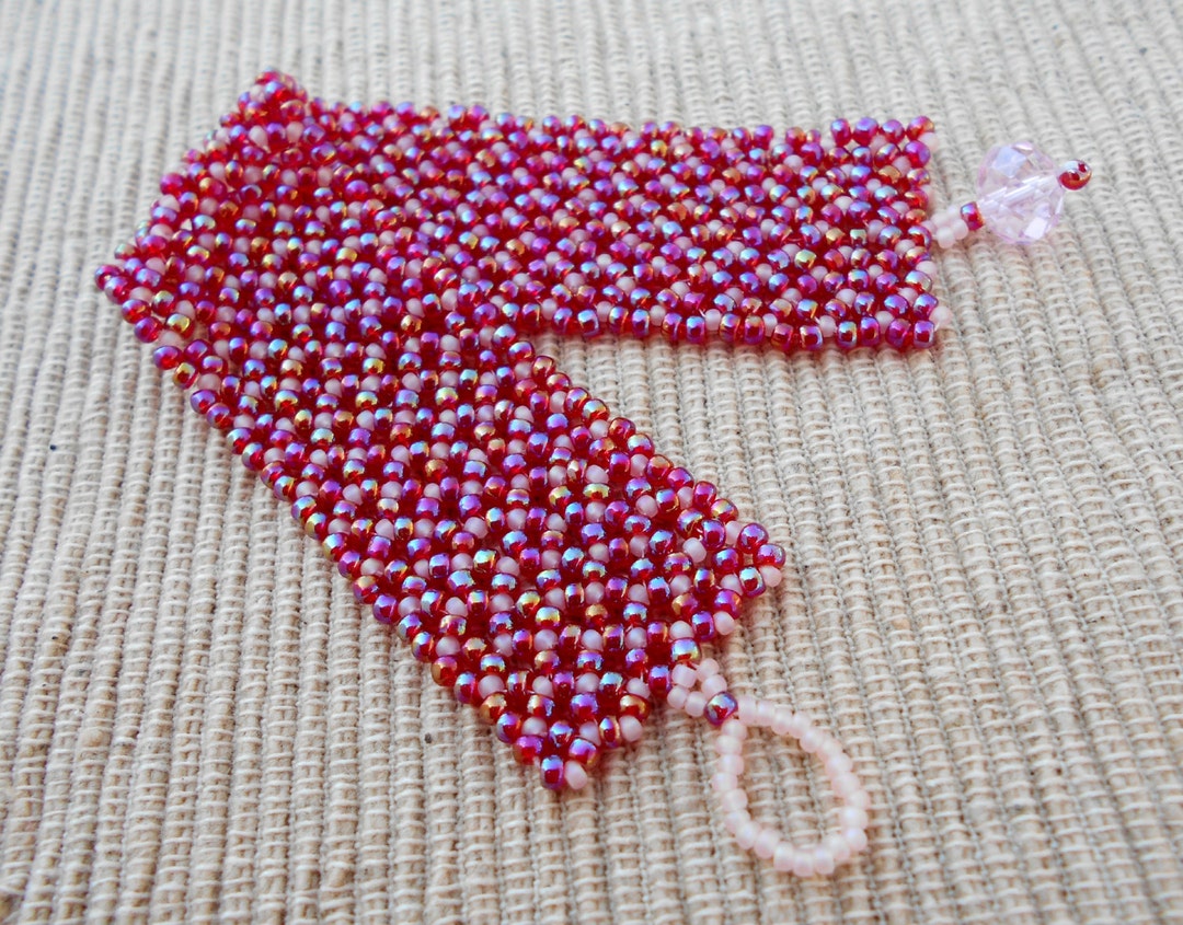 Pondo Stitch Bracelet Seed Beads Weaved in a Traditional - Etsy