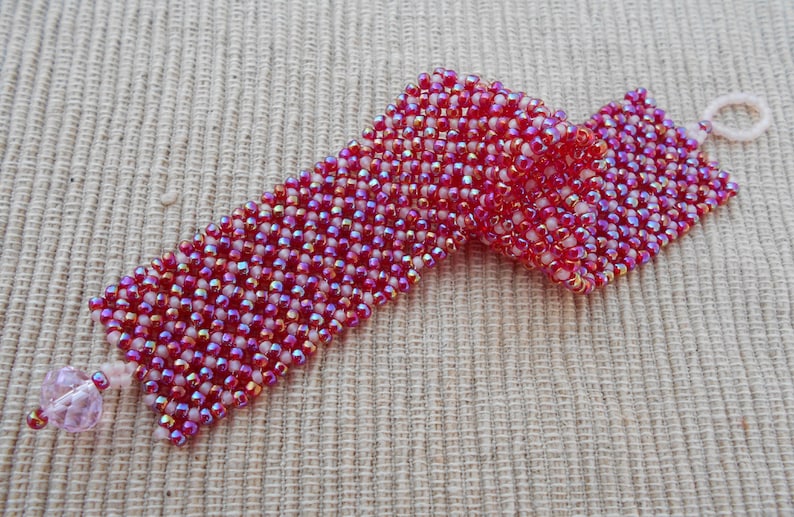 Pondo Stitch Bracelet Seed Beads Weaved in a Traditional - Etsy
