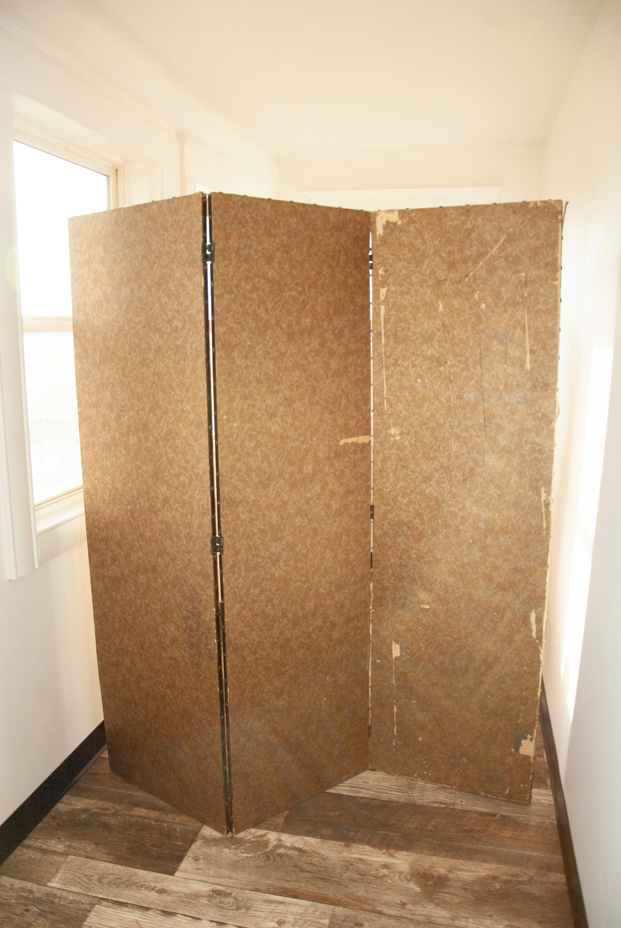 Antique Changing Screen Room Divider Novelty Print Rare - Etsy UK