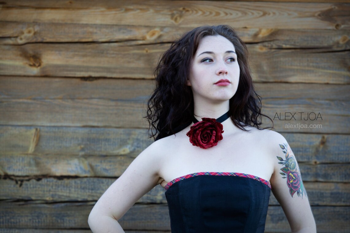 Skirt Mac Beth From Tartan Fabrics With Black Lace. - Etsy