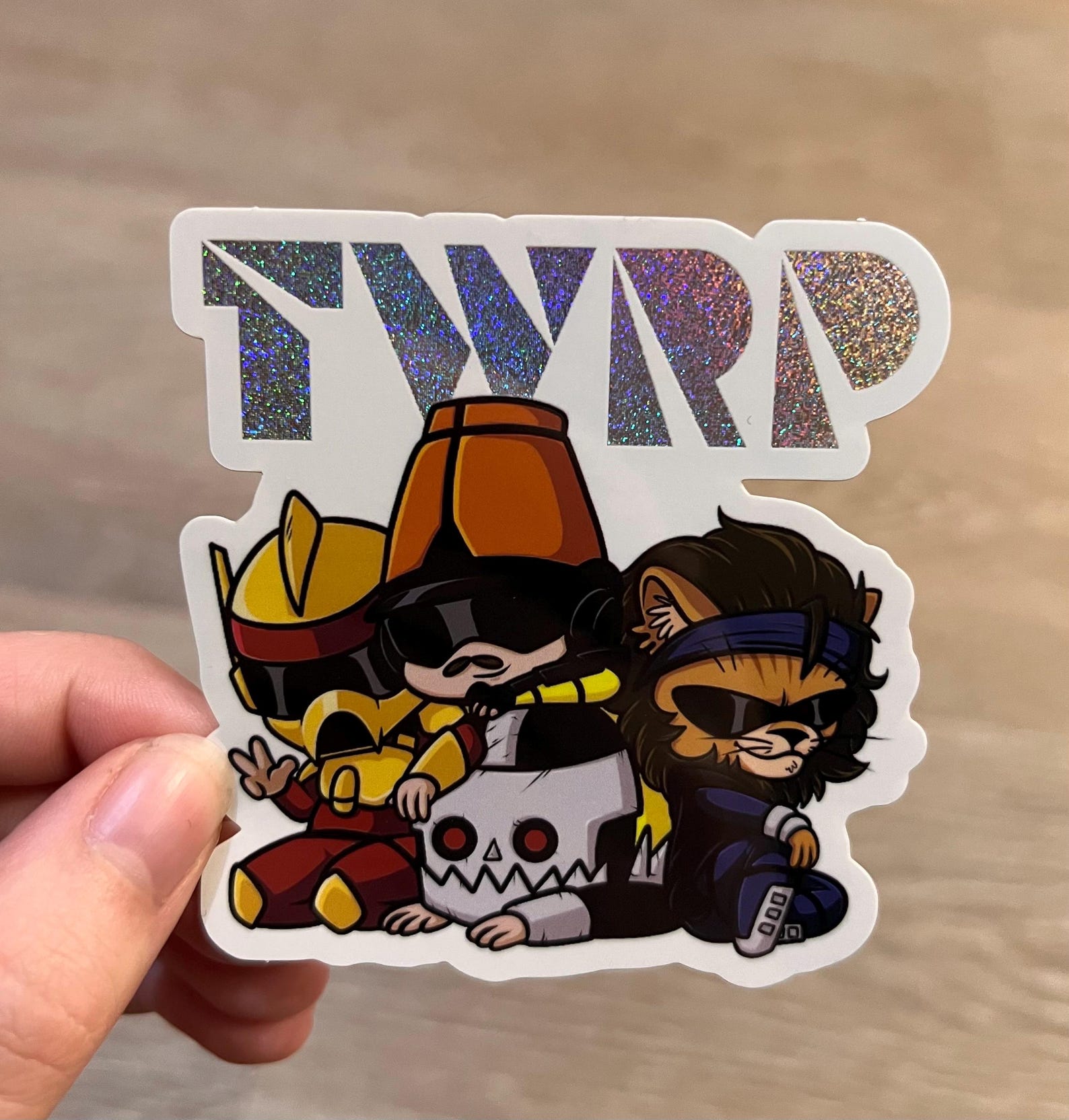 TWRP - Chibi Sticker - Etsy