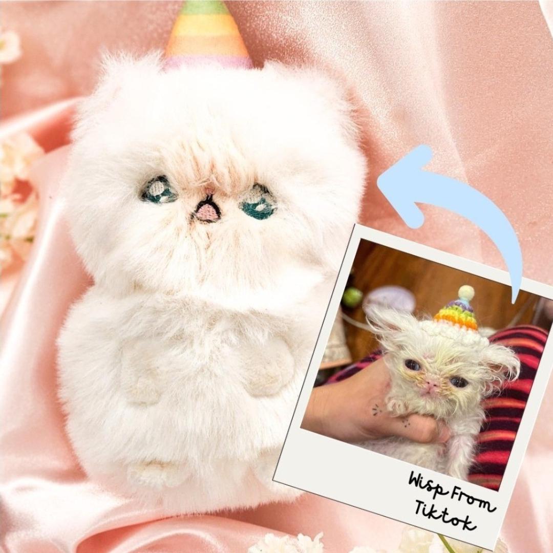 Wisp Kitten Plushie: Charity Fundraiser - Peanutbutterpigs X Rags to ...