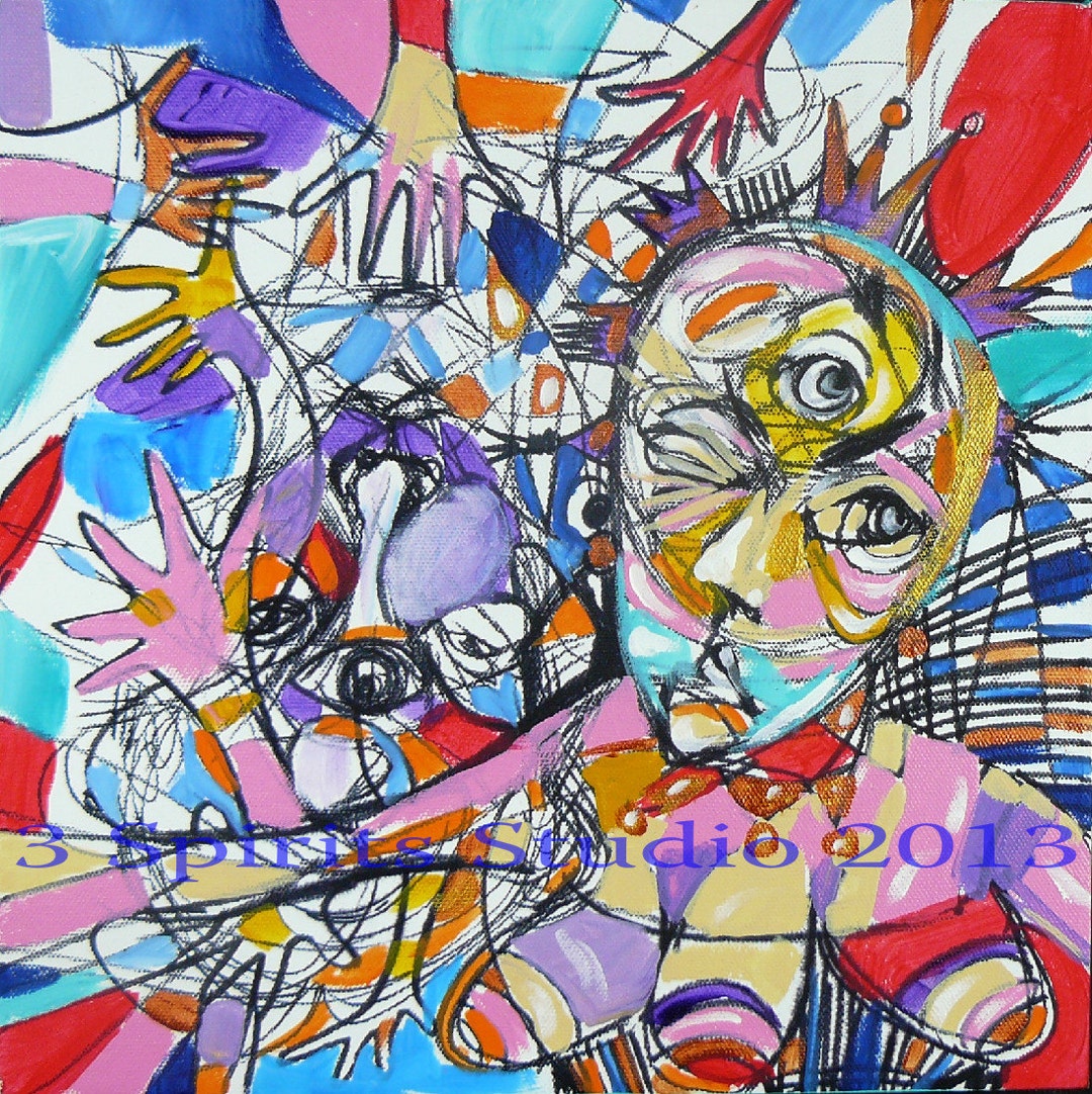 Giclee Print of Original Abstract Painting by Jennifer Gillia Cutshall ...