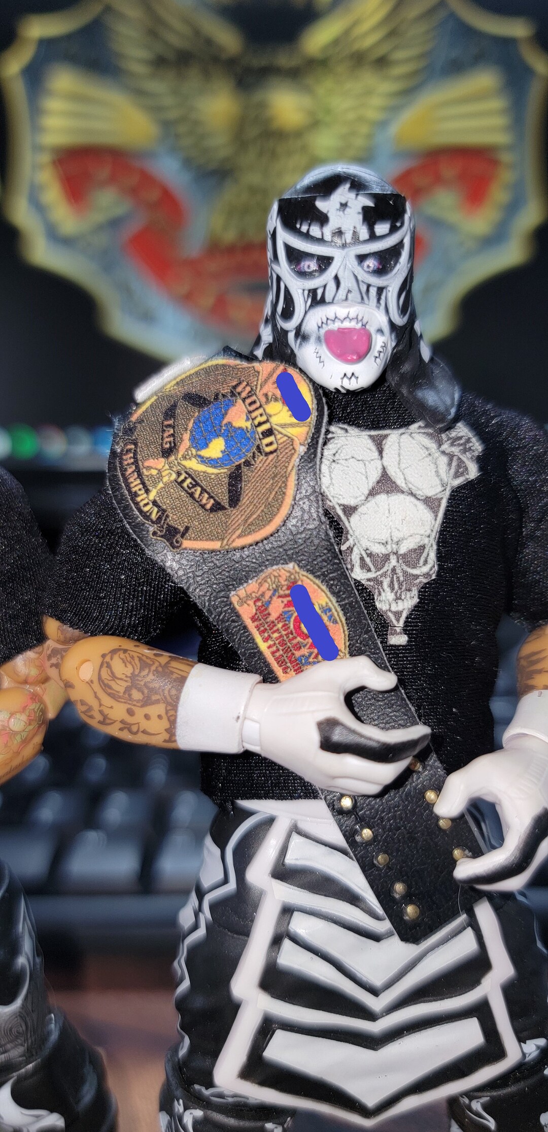 Custom Replica Classic Tag Team Championship Mini Replicas Belts for ...