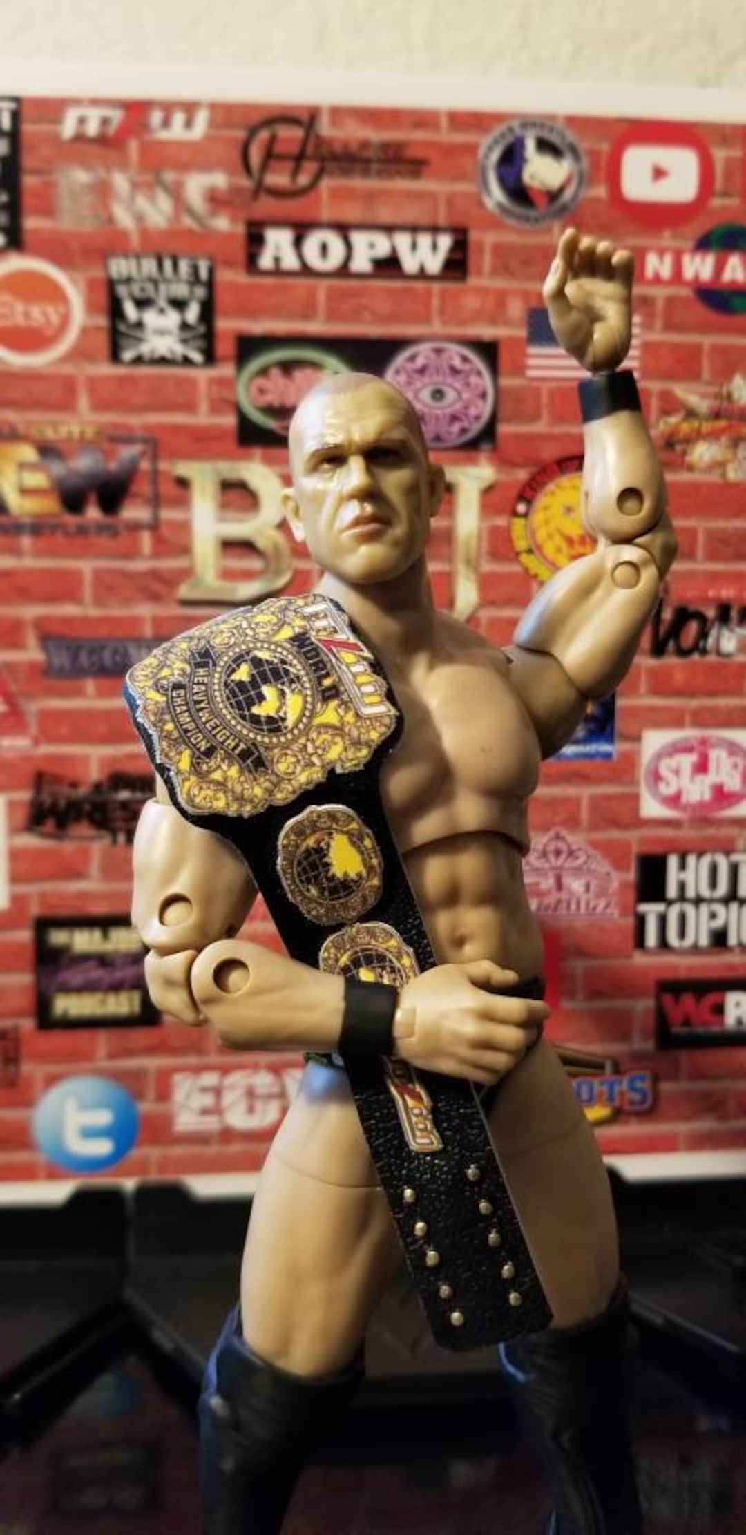 Custom Deluxe MLW World Heavyweight Championship Belt for Wrestling ...