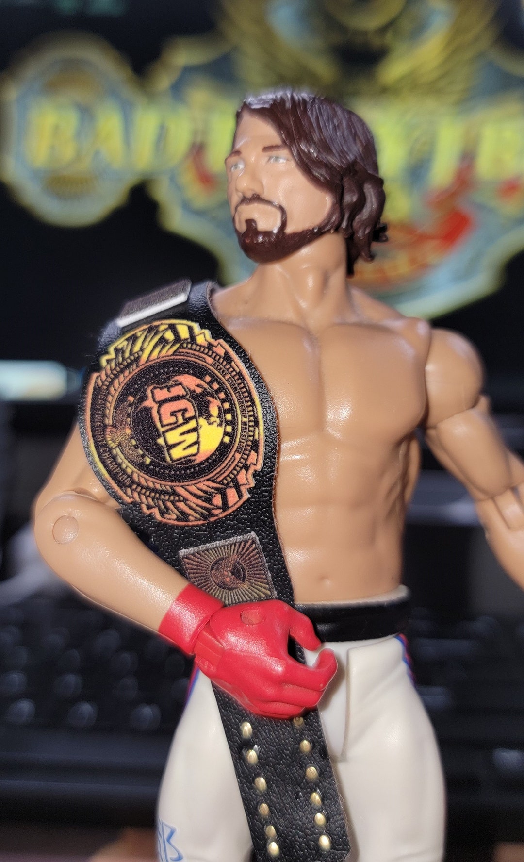 Custom JCW World Championship Belt for Wrestling Figures - Etsy