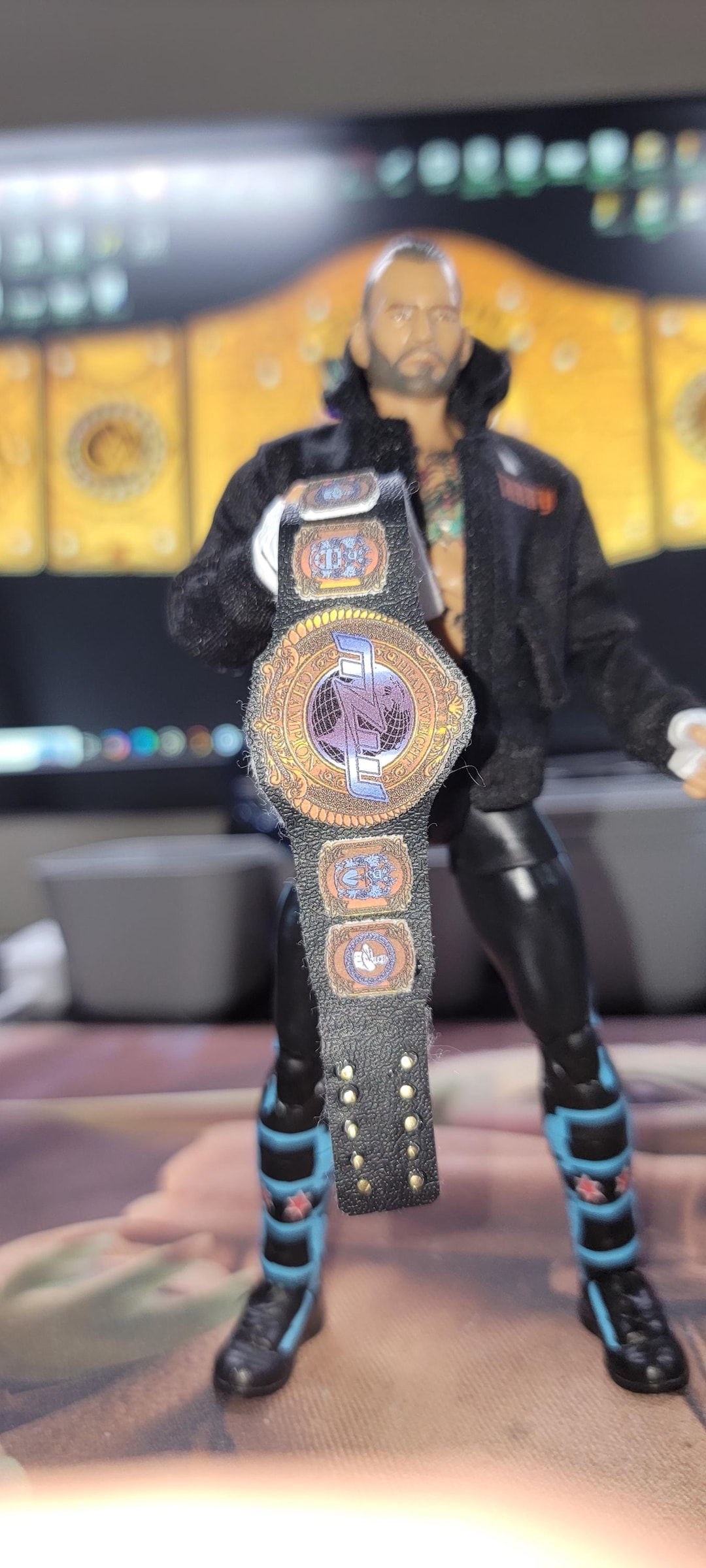 Custom 2024 MLW World Heavyweight Championship Belt for Wrestling ...