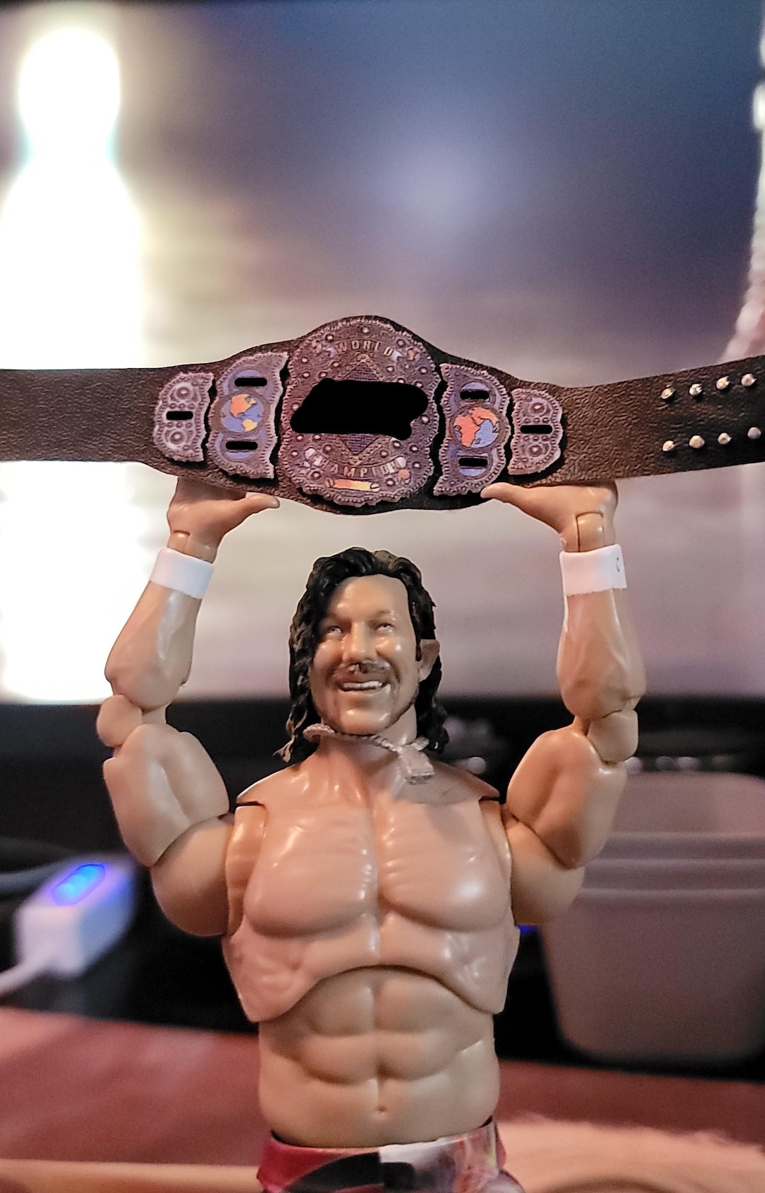 Custom World Championship Belt for Wrestling Figures, Custom 2024 Plain ...