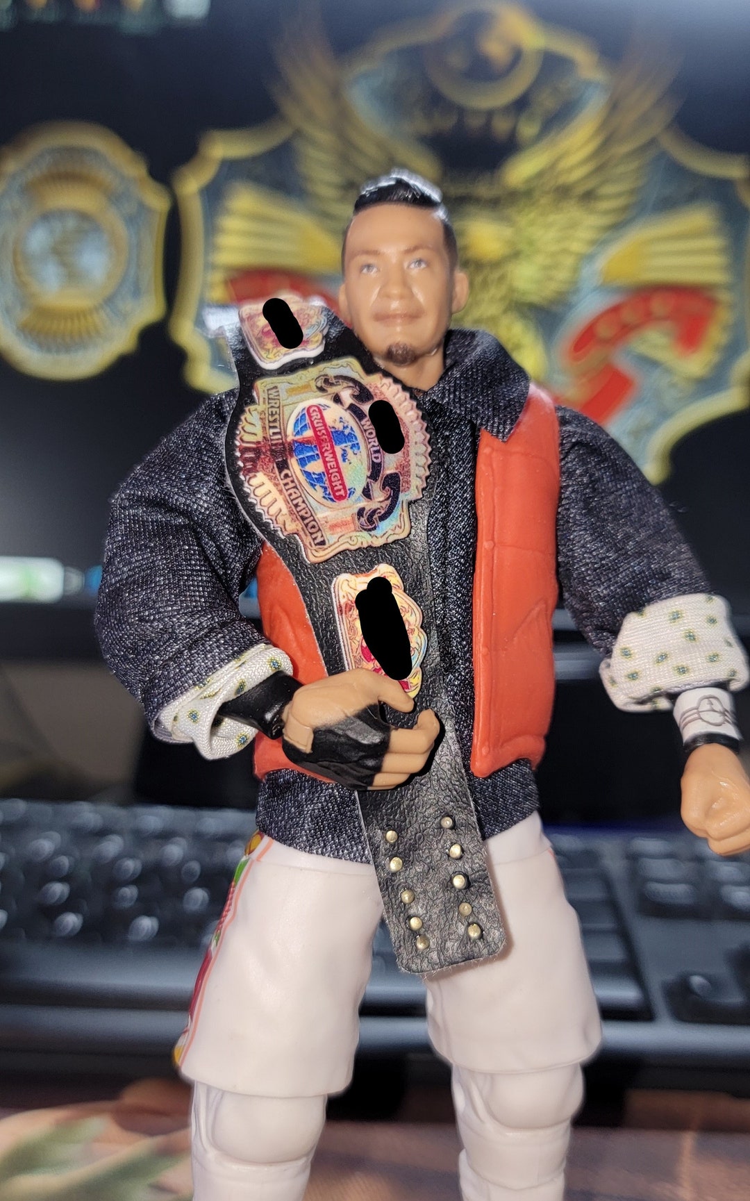 Custom Replica Classic Cruiserweight Championship Mini Replica Belt for ...