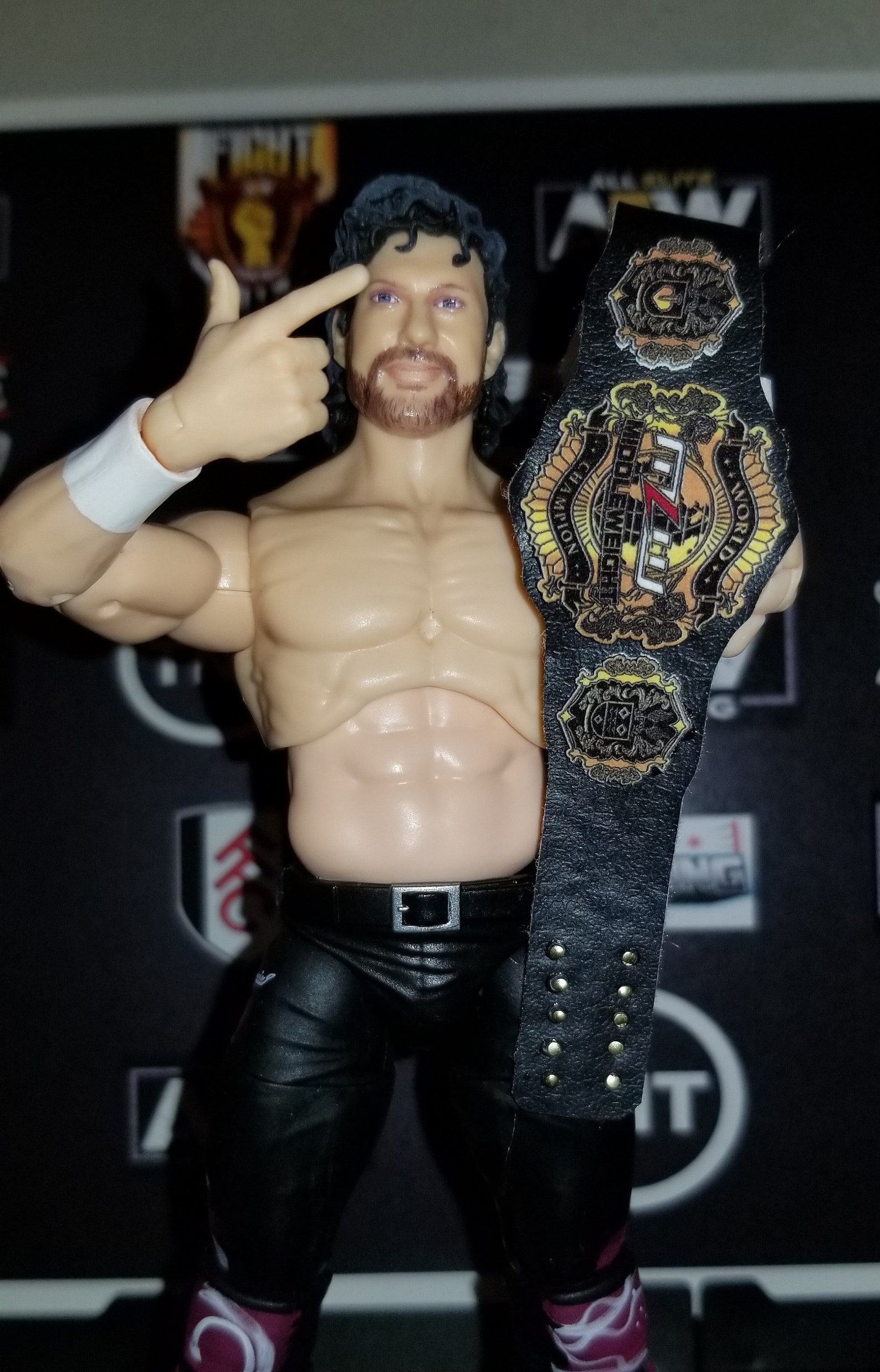 Custom MLW Middleweight Championship Belt for Wrestling - Etsy