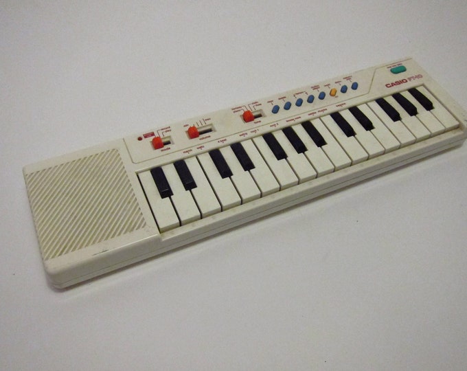 Casio Keyboard Calculator Vintage PT 10 Portable - Etsy