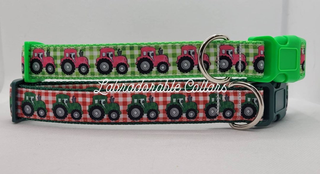 Tractor Dog Collar Country Dog Collar Farm Dog Collar Dog Leash Dog ...
