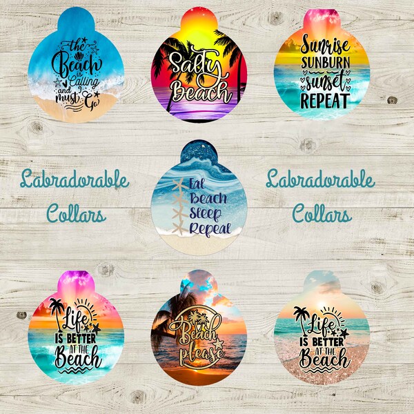 Beach Tags - Etsy
