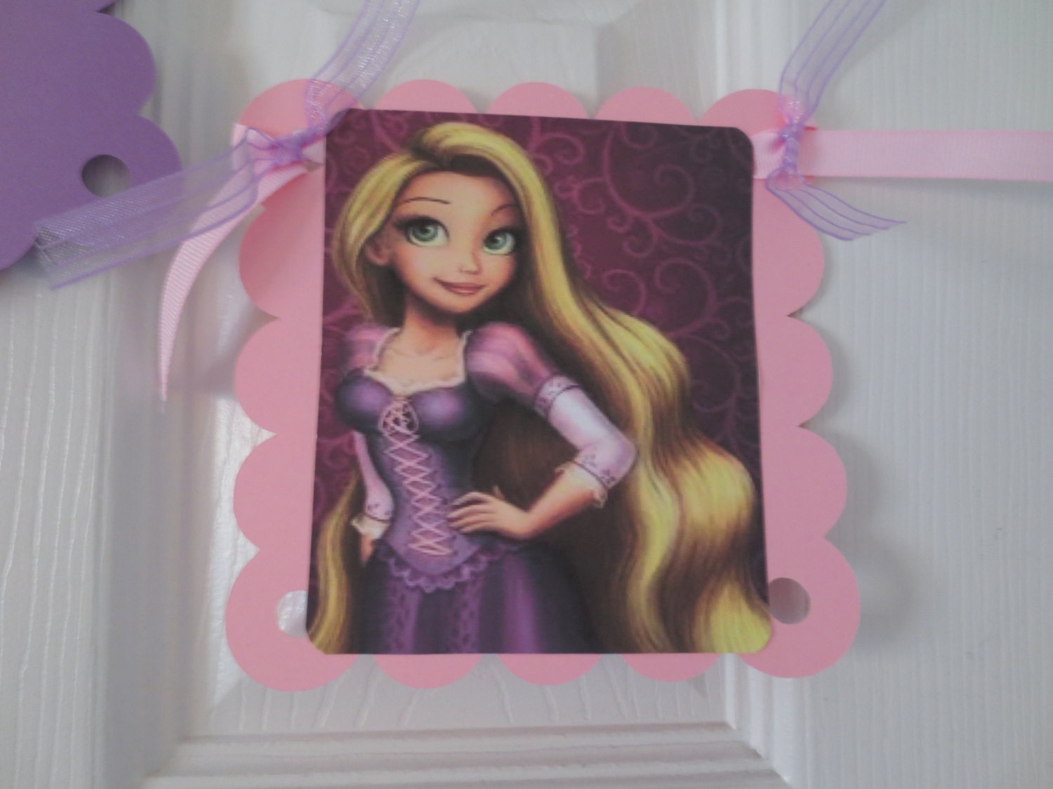 Tangled Princess/ Rapunzel Birthday Banner Personalized With Name - Etsy