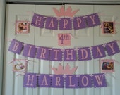 Tangled Princess/ Rapunzel Birthday Banner Personalized With - Etsy