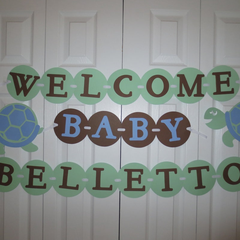 Turtle Baby Shower - Etsy