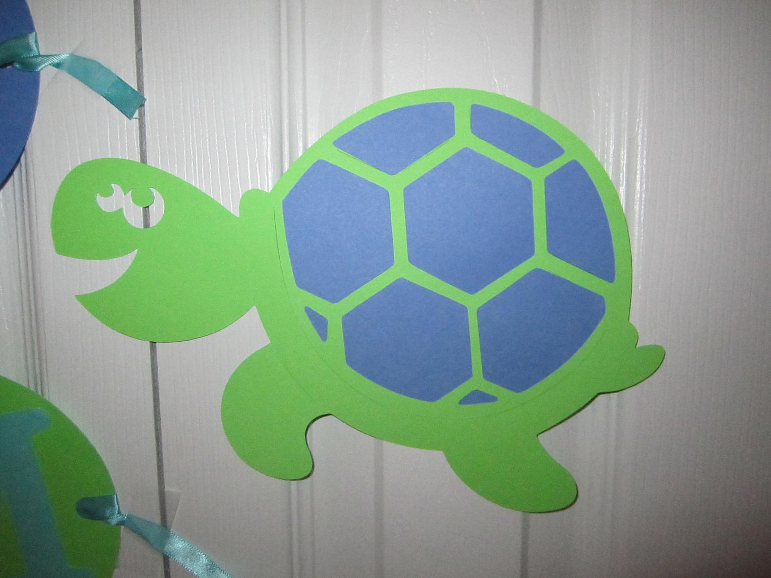 Baby Shower Banner Turtle Theme Personalized With Name - Etsy