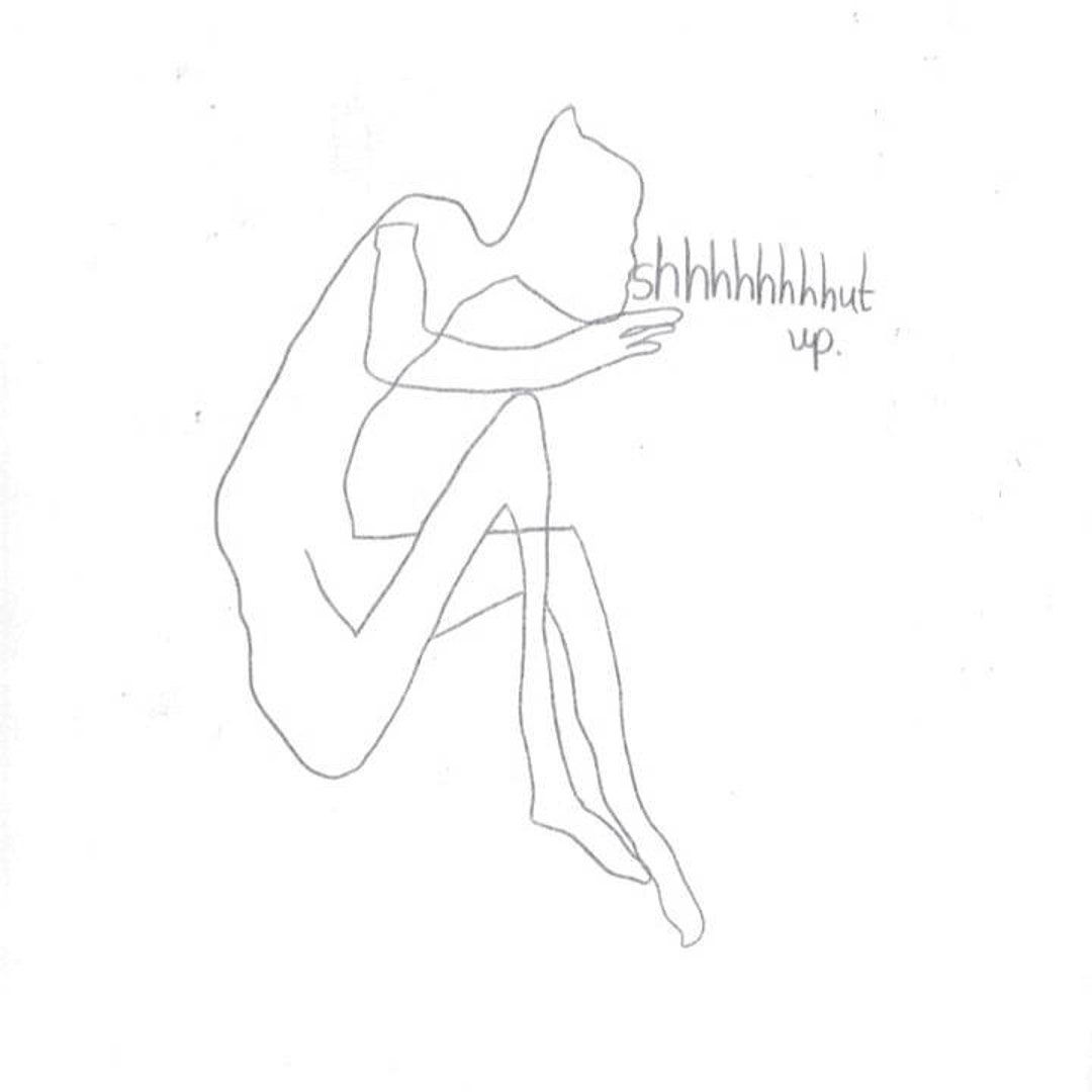 A4 SHUT UP Limited Edition Carbon Paper Drawing, Pencil, Print, Poster ...