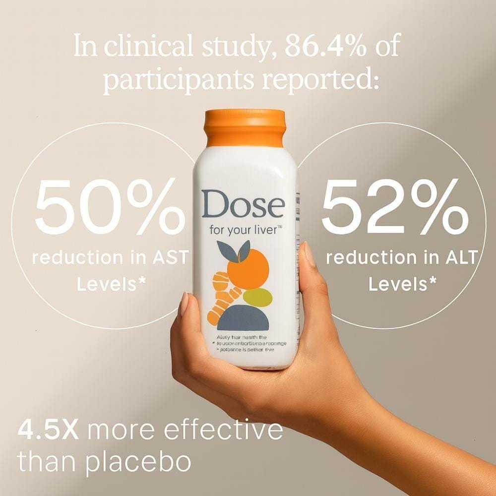 DOSE Liver Detox Shots 2oz Organic Turmeric Milk Thistle Dandelion 12 ...