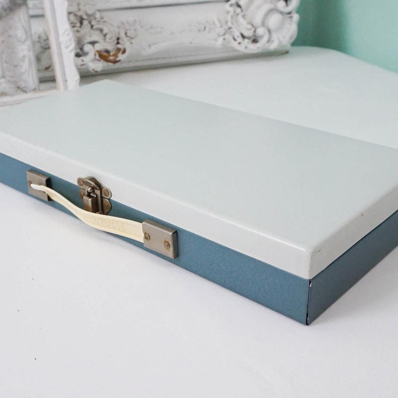 Metal Document Box - Etsy