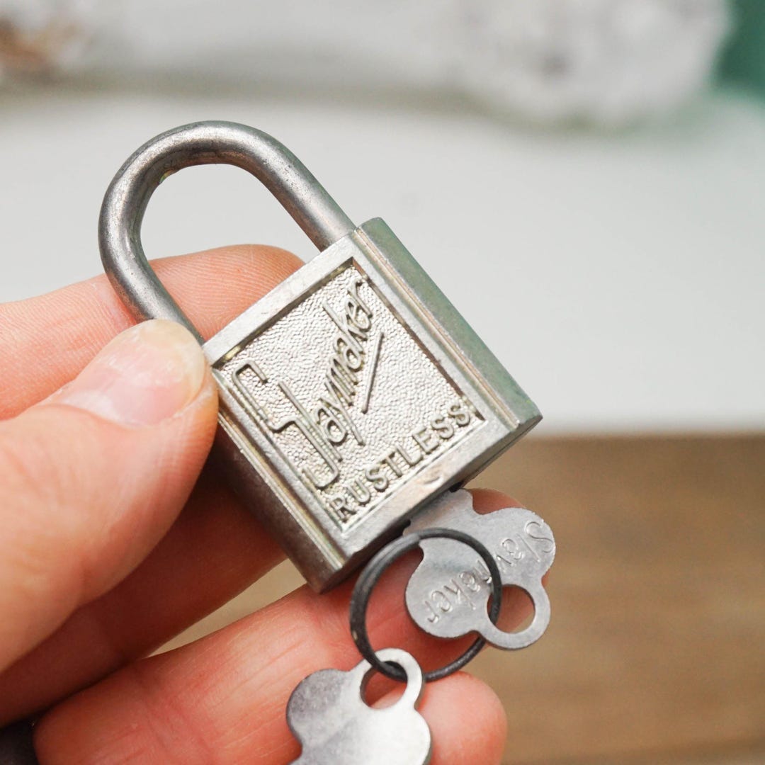 Choose From VARIOUS Small Padlocks With Key / Vintage Locking Hardware ...