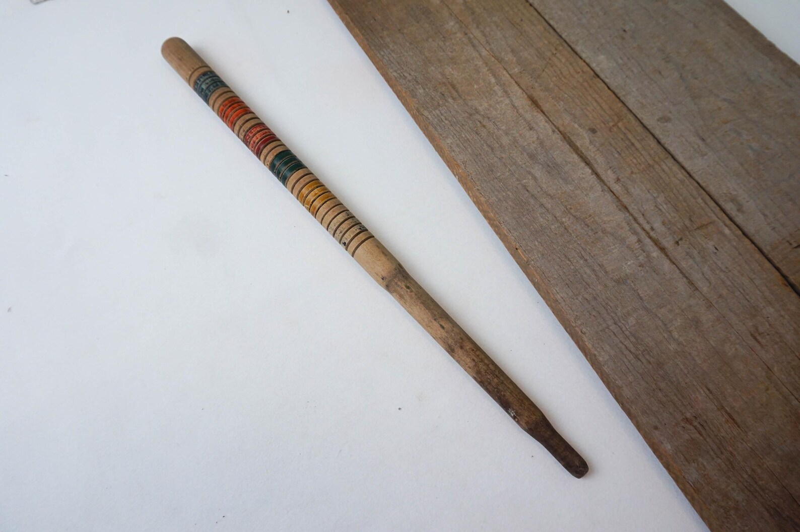 Set of THREE Antique Croquet Balls / Vintage Turned Wood / Repurpose ...