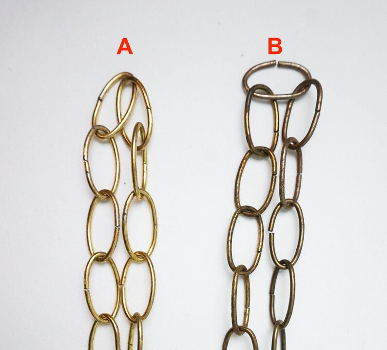 Choose a Piece of Vintage Lamp Chain / Various Lengths and - Etsy