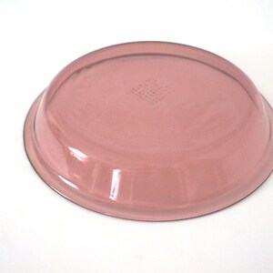 Pyrex Originals Cranberry Glass Purple Pie Plate / 70s Kitchen Bakeware ...