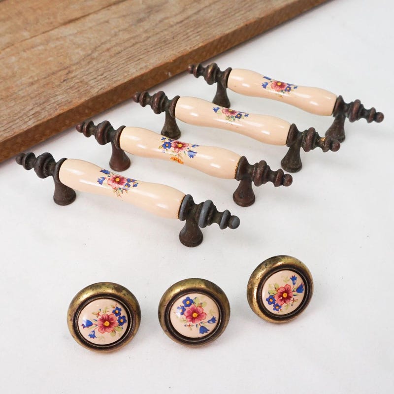 Vintage Drawer Pulls - Etsy