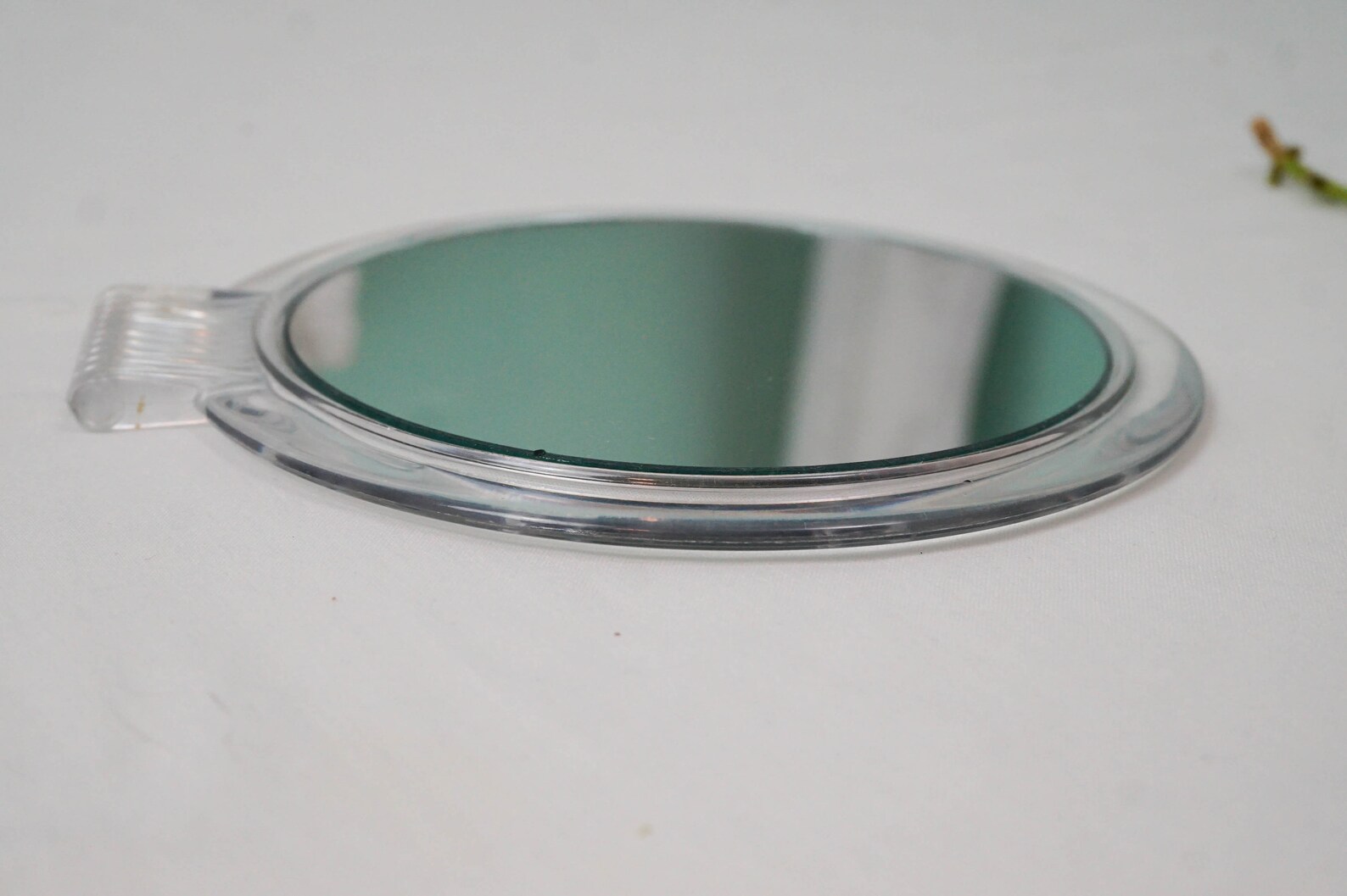 Mod Clear Lucite Hand Mirror / Vintage Modern Boudoir Bath - Etsy