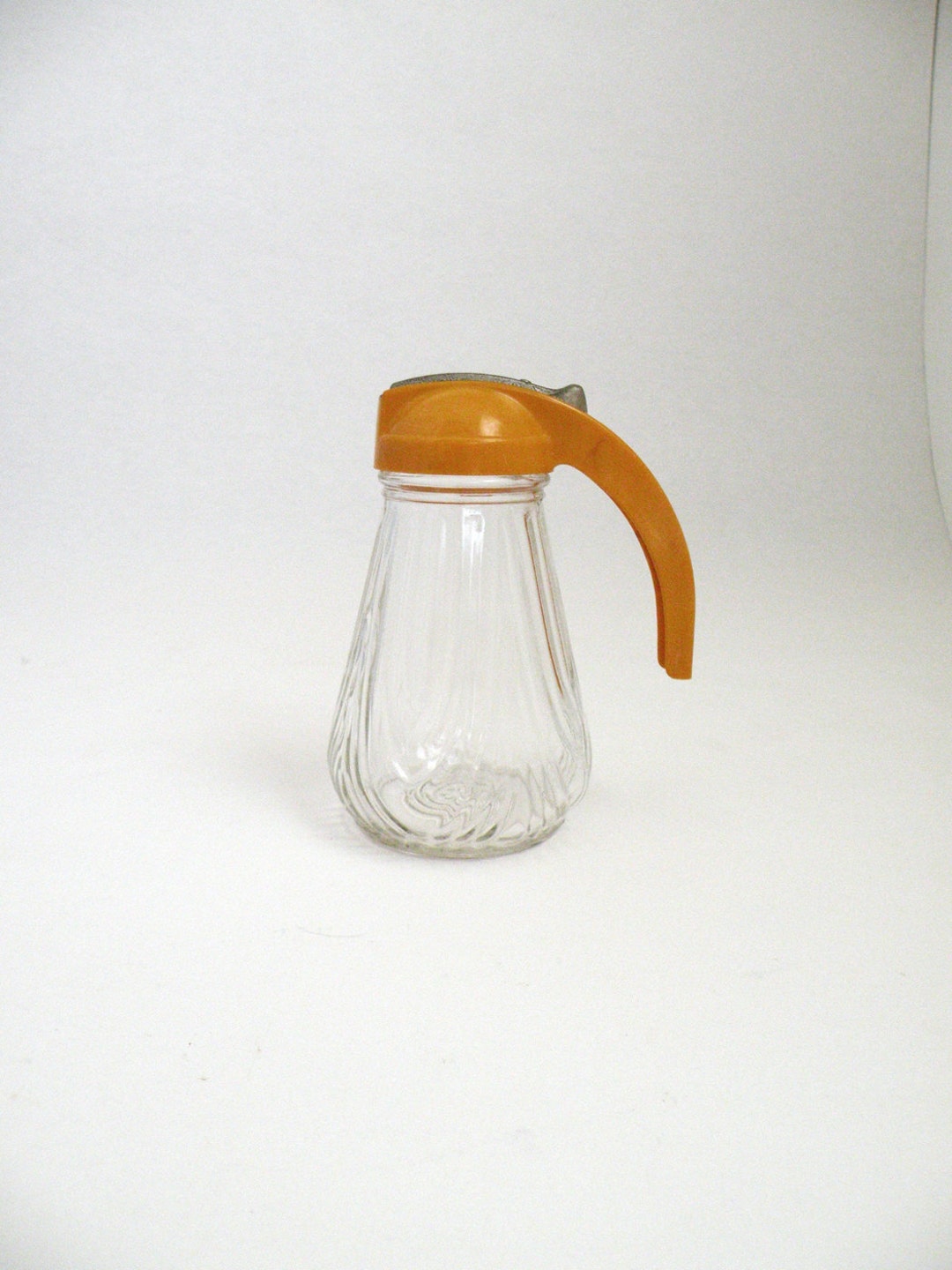 Vintage Syrup Dripcut Pourer With Golden Ochre Handle // Honey ...