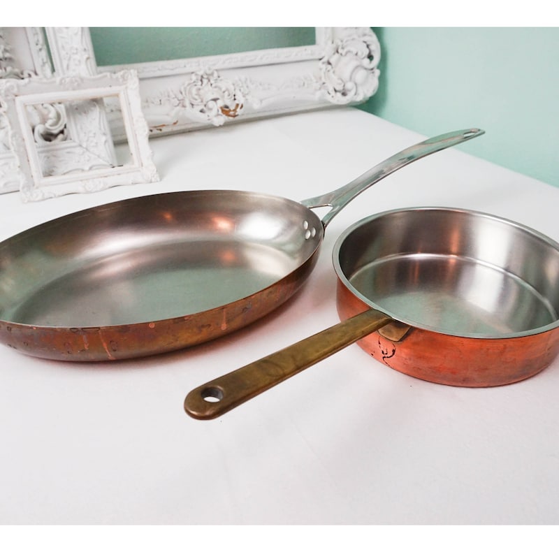 Copper Cooking Pan - Etsy